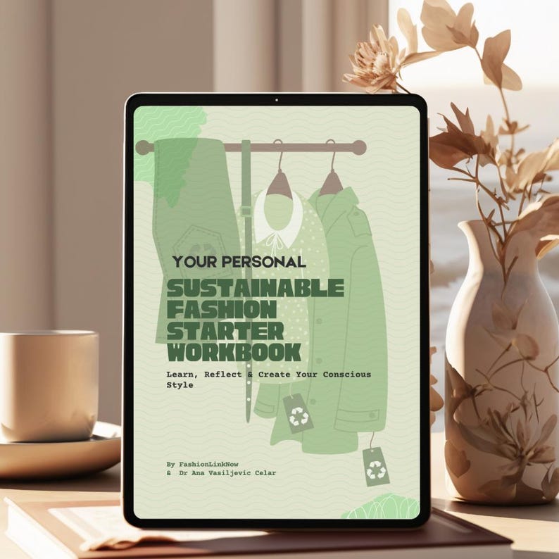Sustainable Fashion Workbook | Eco Fashion Planner | Ethical Fashion ...