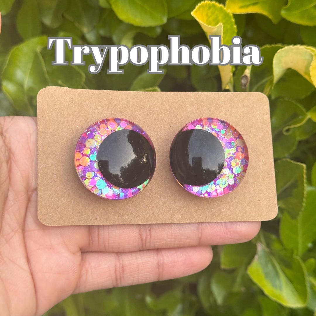 Trypophobia - Hand Painted Safety Eyes: Amigurumi Crochet Tools (20 ...