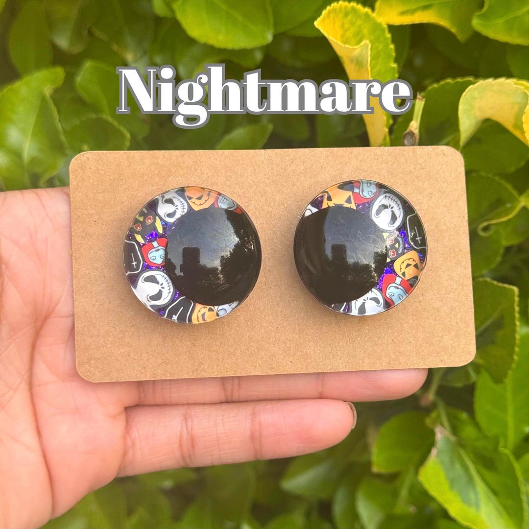 Nightmare - Hand Painted Safety Eyes: Amigurumi Crochet Tools (25-40mm ...