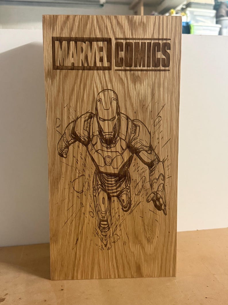 Marvel Inspired Wall Box Decor: Wooden Storage & Display Box, Unique ...