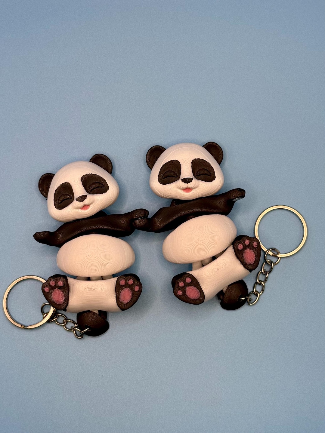 Panda Keychain, Flexi-friends #2, Hand Holding Friends, Fidget Panda ...
