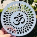 Wooden Om Svg, Wooden Om Pattern, Om Wall Art, Om Wall Decor, Om Wall ...