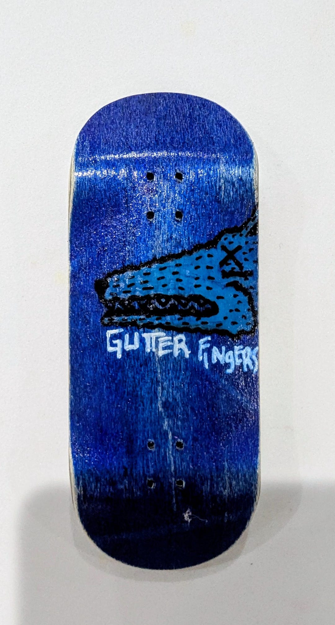 38mm Oil Painted Fingerboard Deck - Street Rat Mold - Etsy