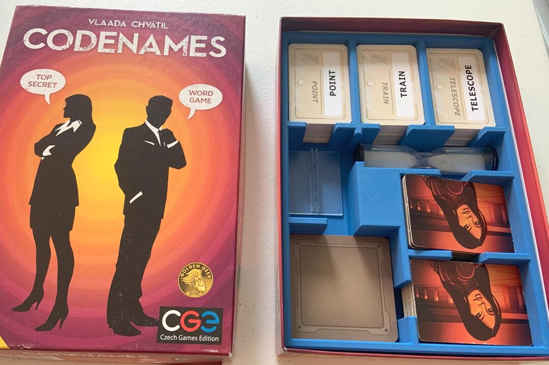 Codenames Game Insert Organizer - Etsy