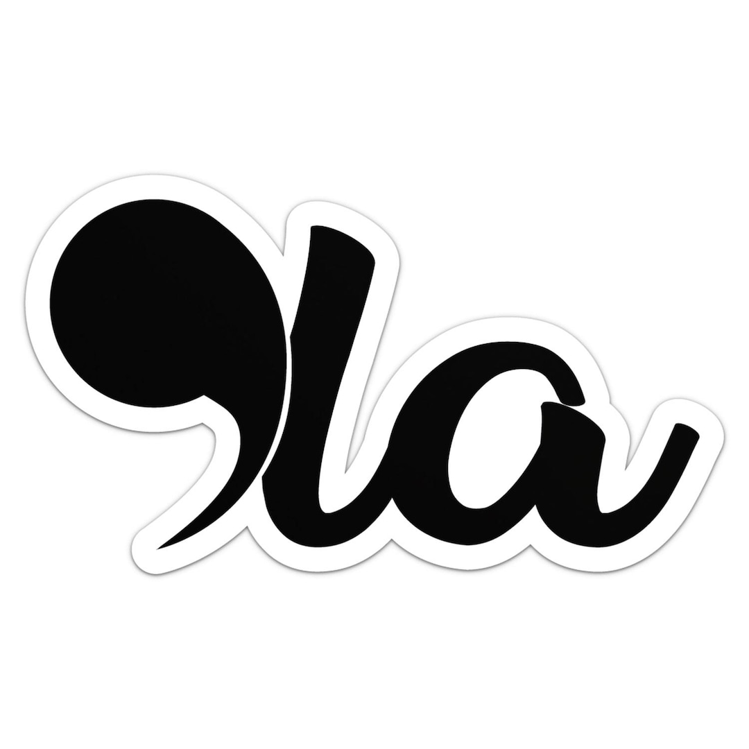 Comma La Kamala Harris Sticker Car Bumper Vinyl Decal - Etsy