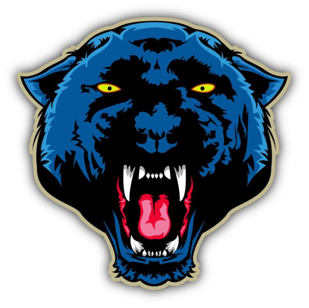 Black Panther Head Mascot Car Bumper Sticker Vinyl Decal - Etsy
