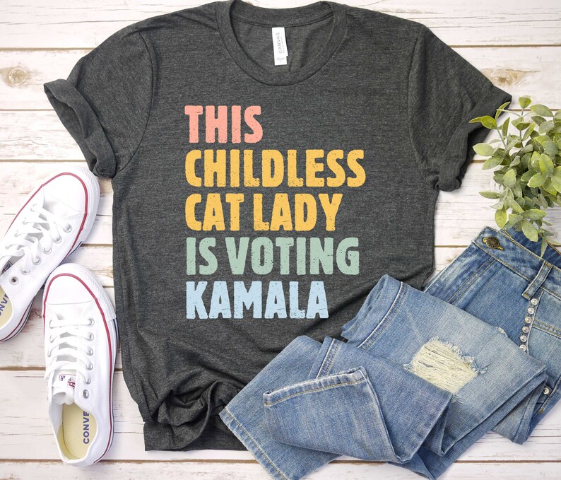Kamala Png, Kamala Harris Png, This Childless Cat Lady is Voting Kamala ...