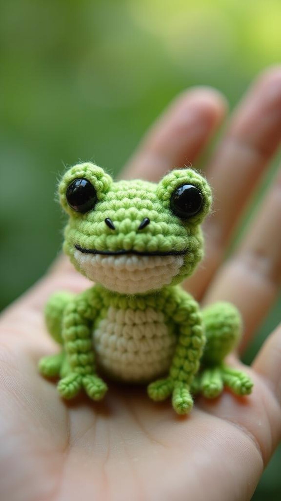 Mini Frog Keychain Crochet Pattern – Amigurumi PDF Tutorial – English ...