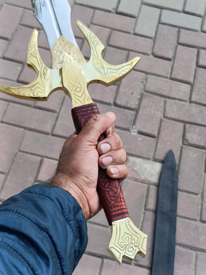 HOFUND- HEIMDALL Sword Replica, Bifrost Key, Thor Ragnarok Stainless ...