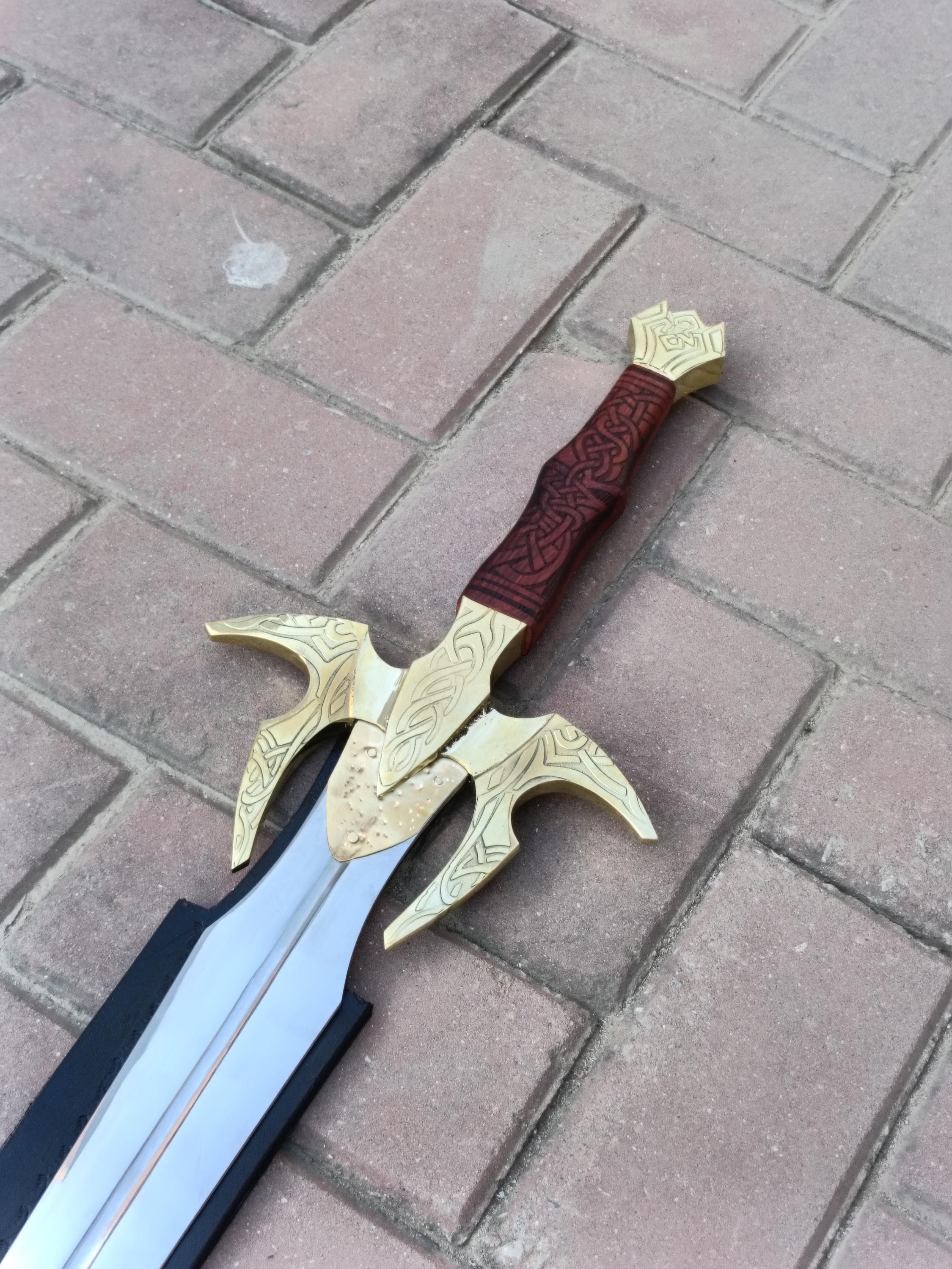 HOFUND- HEIMDALL Sword Replica, Bifrost Key, Thor Ragnarok Stainless ...