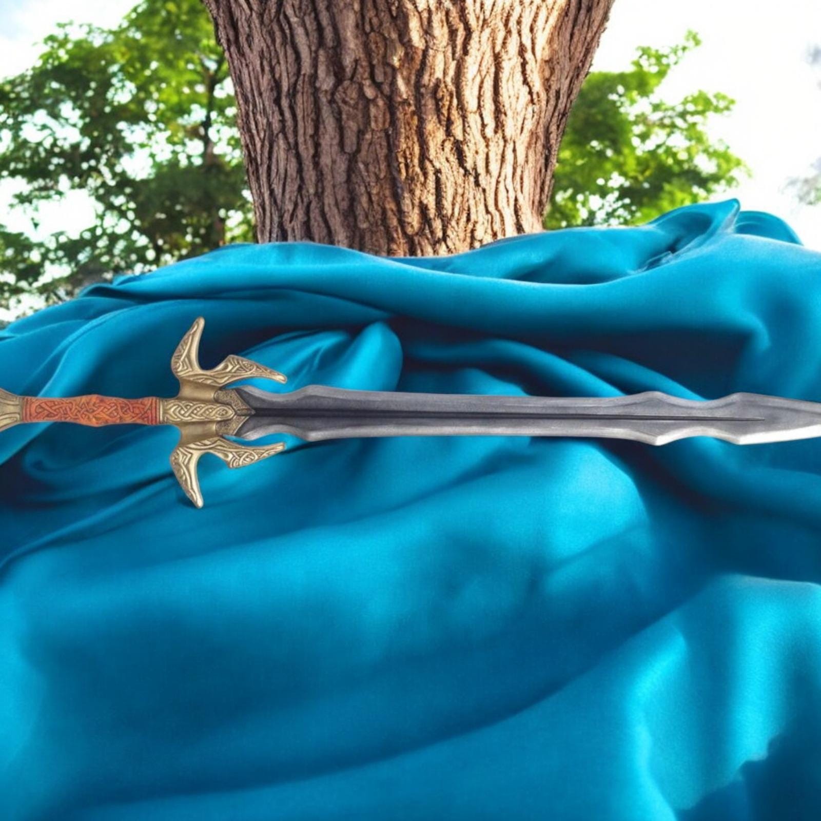 HOFUND- HEIMDALL Sword Replica, Bifrost Key, Thor Ragnarok Stainless ...