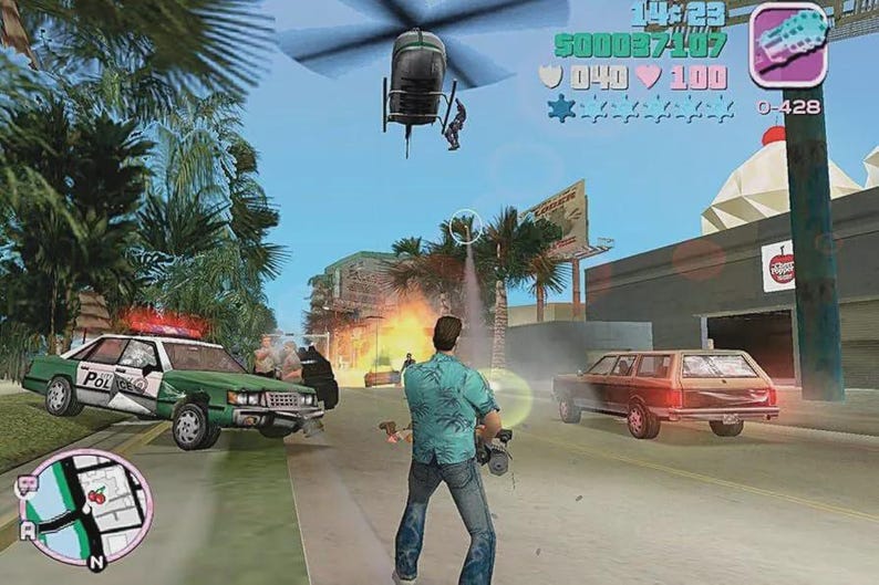 Grand Theft Auto: Vice City – Full PC Game Download (windows Game ...