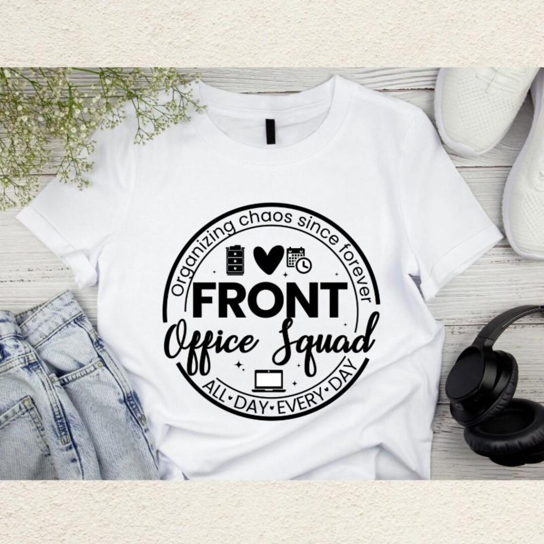 Front Office Squad SVG PNG, Front Office Svg, Office Squad Svg, School ...