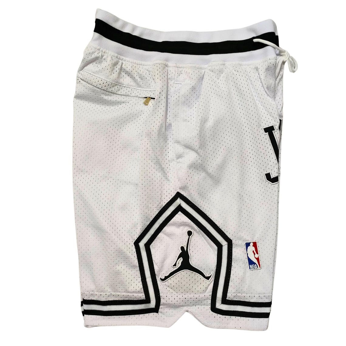 Vintage "jordan" Pocket Shorts – White Edition (NBA) - Etsy
