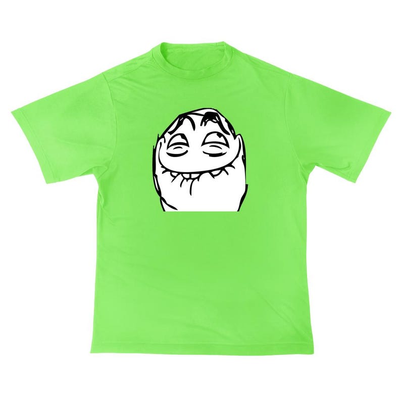 Rage Comics Classic Meme T-shirt - Trollface & More - Moisture Wicking ...
