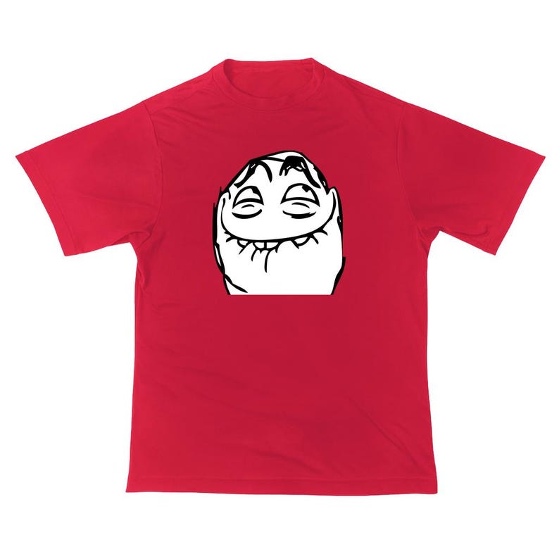 Rage Comics Classic Meme T-shirt - Trollface & More - Moisture Wicking ...