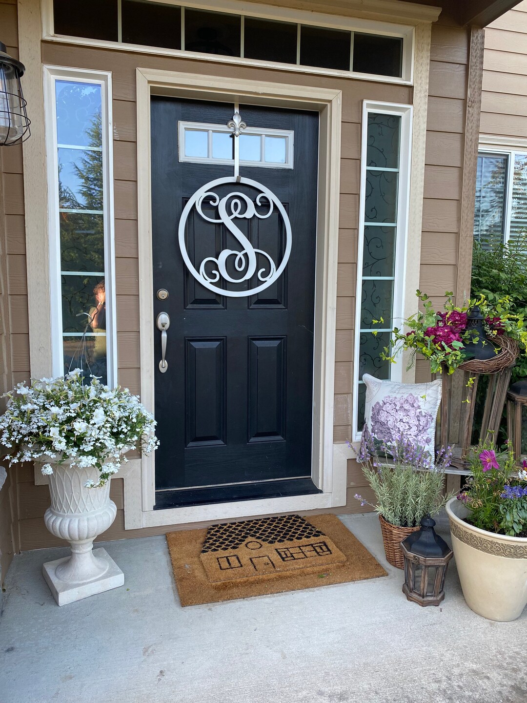 XL Monograms | Made to Order Custom Monograms | Letters for Door | Door ...