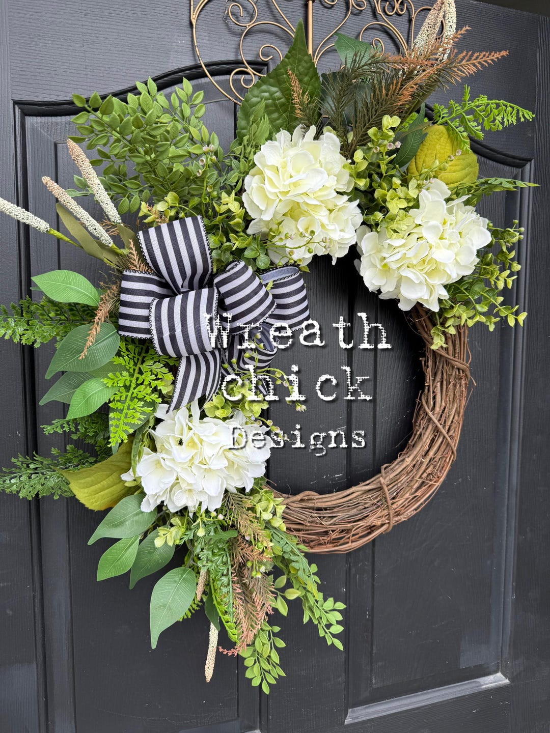 Simple and Elegant Wreath | Neutral Cream Wreath | Everyday Wreaths ...
