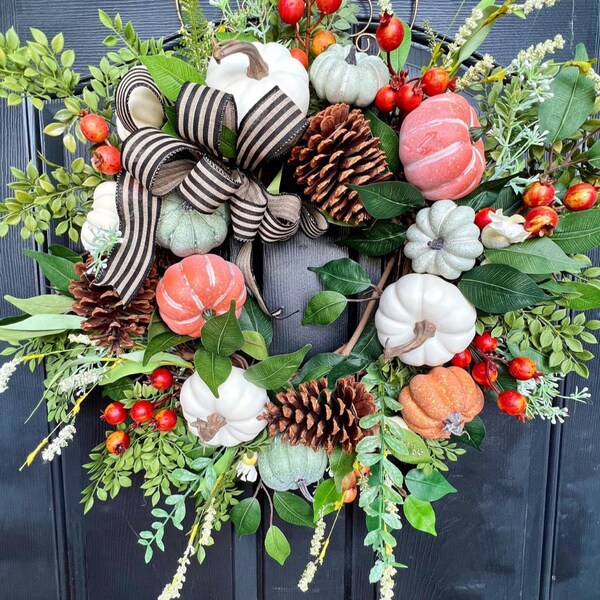 Fall Wreaths for Front Door - Etsy