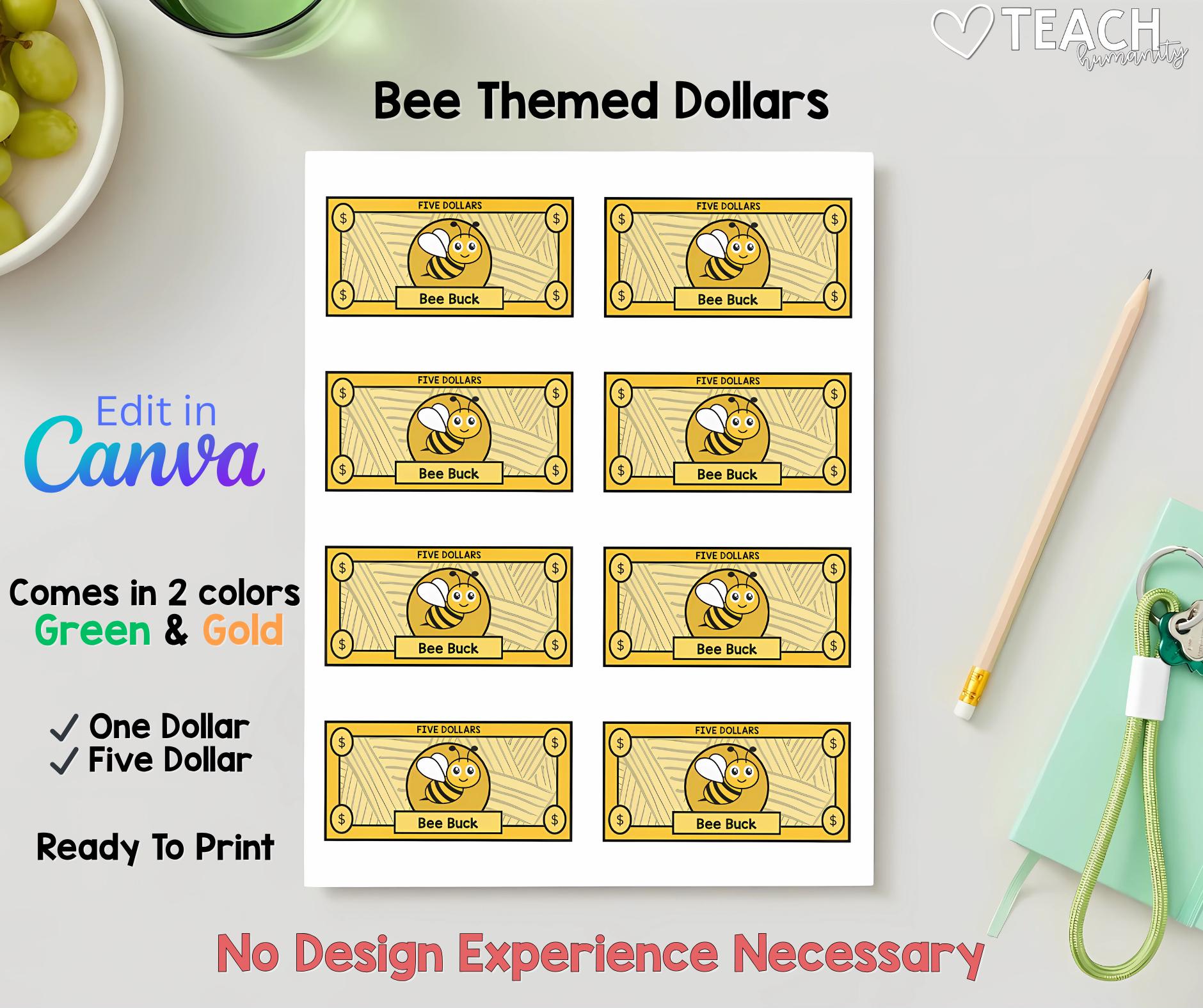 Editable Classroom Currency | Positive Reinforcement Reward System ...