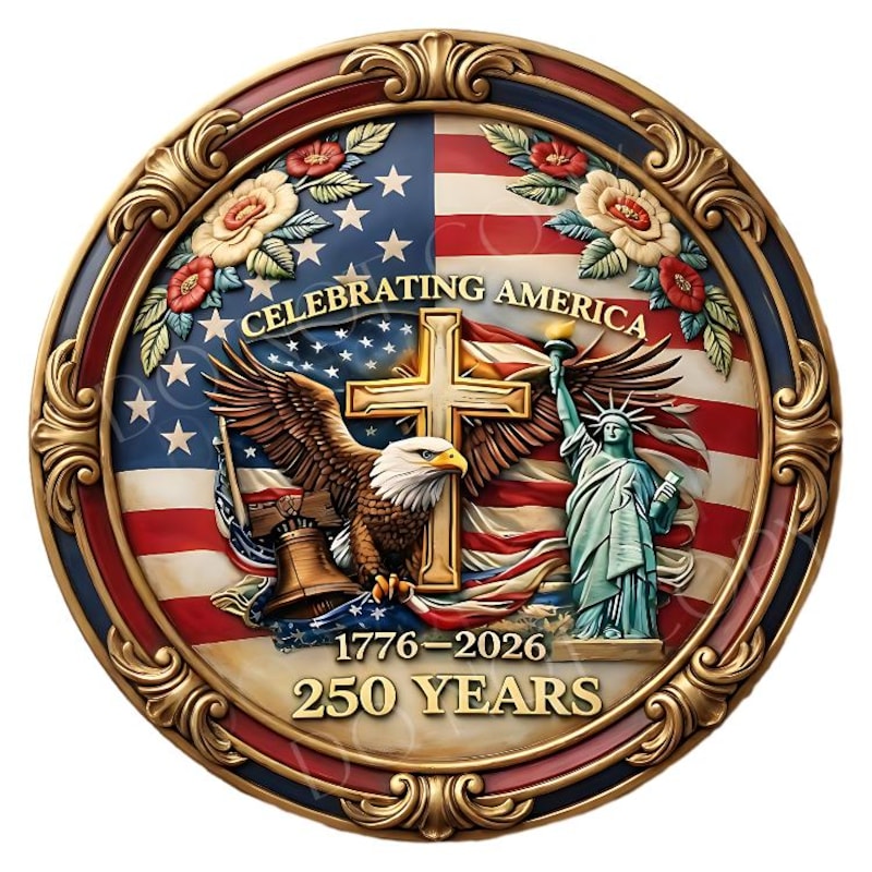 Wreath Center Patriotic - Etsy