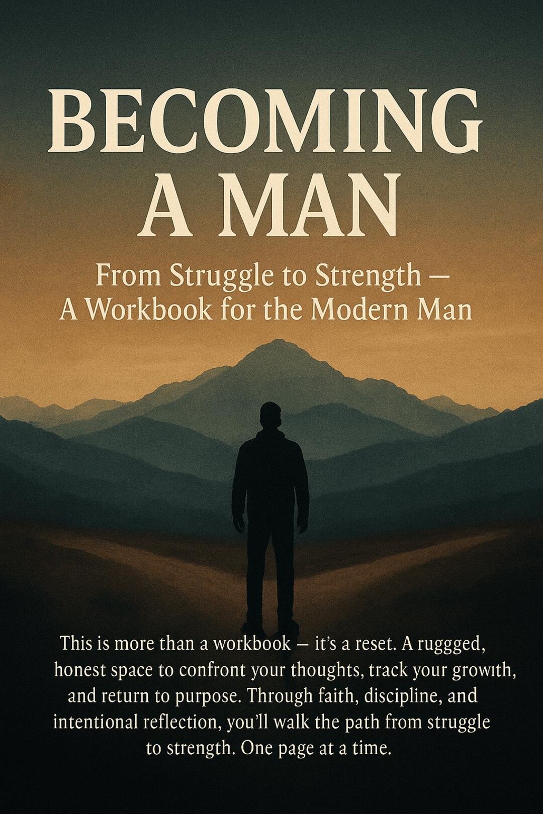 Becoming a Man Workbook: Faith-based Guided Journey (PDF Download) - Etsy