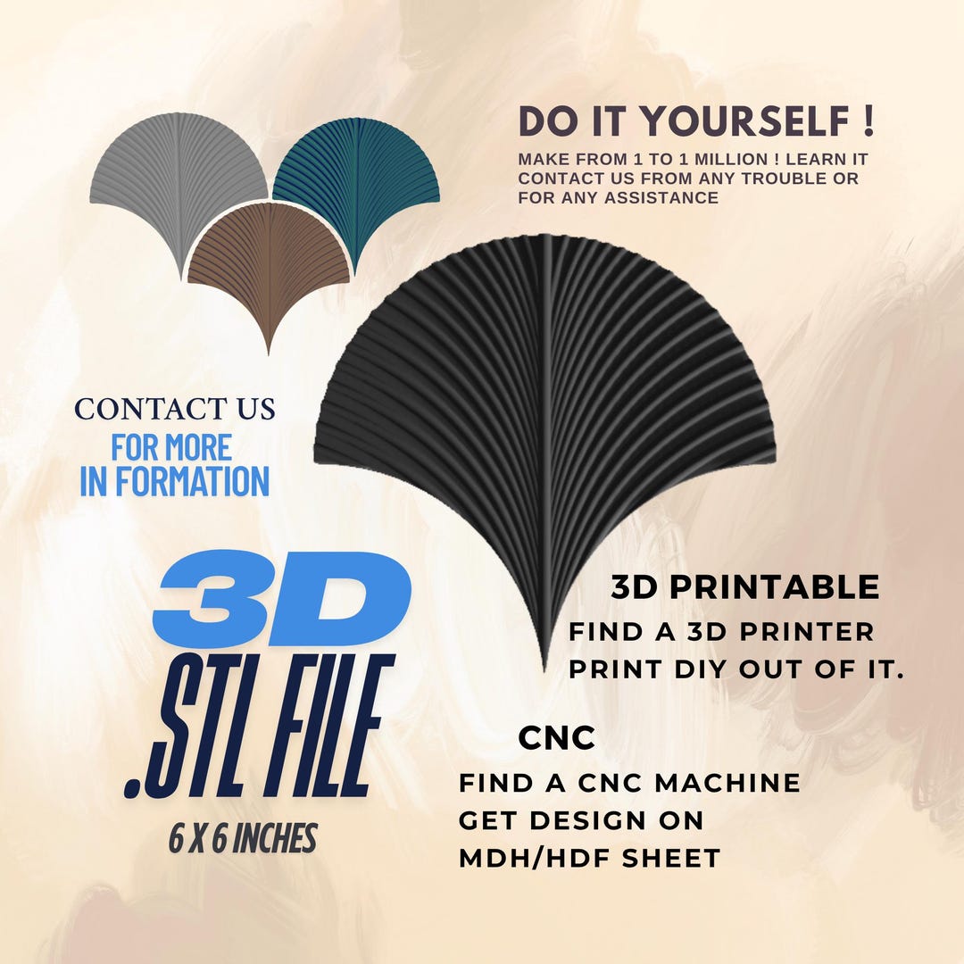 3D Custom STL File for Scale Art Wall Tile Mold | Media Wall, Printable ...