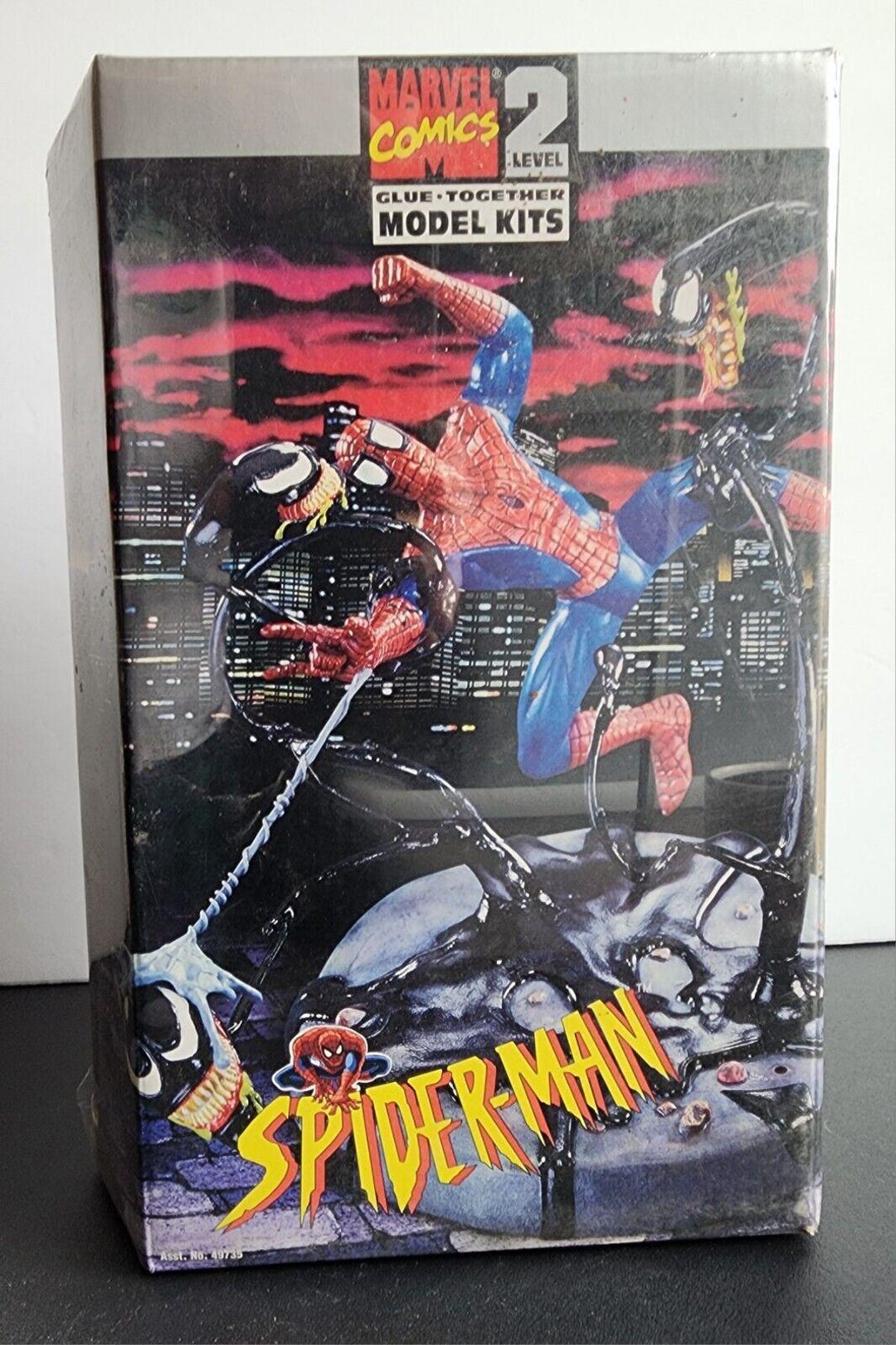 Spider-man Vs Venom Marvel Comics Model Kit 8 Toy Biz 49736 SEALED ...