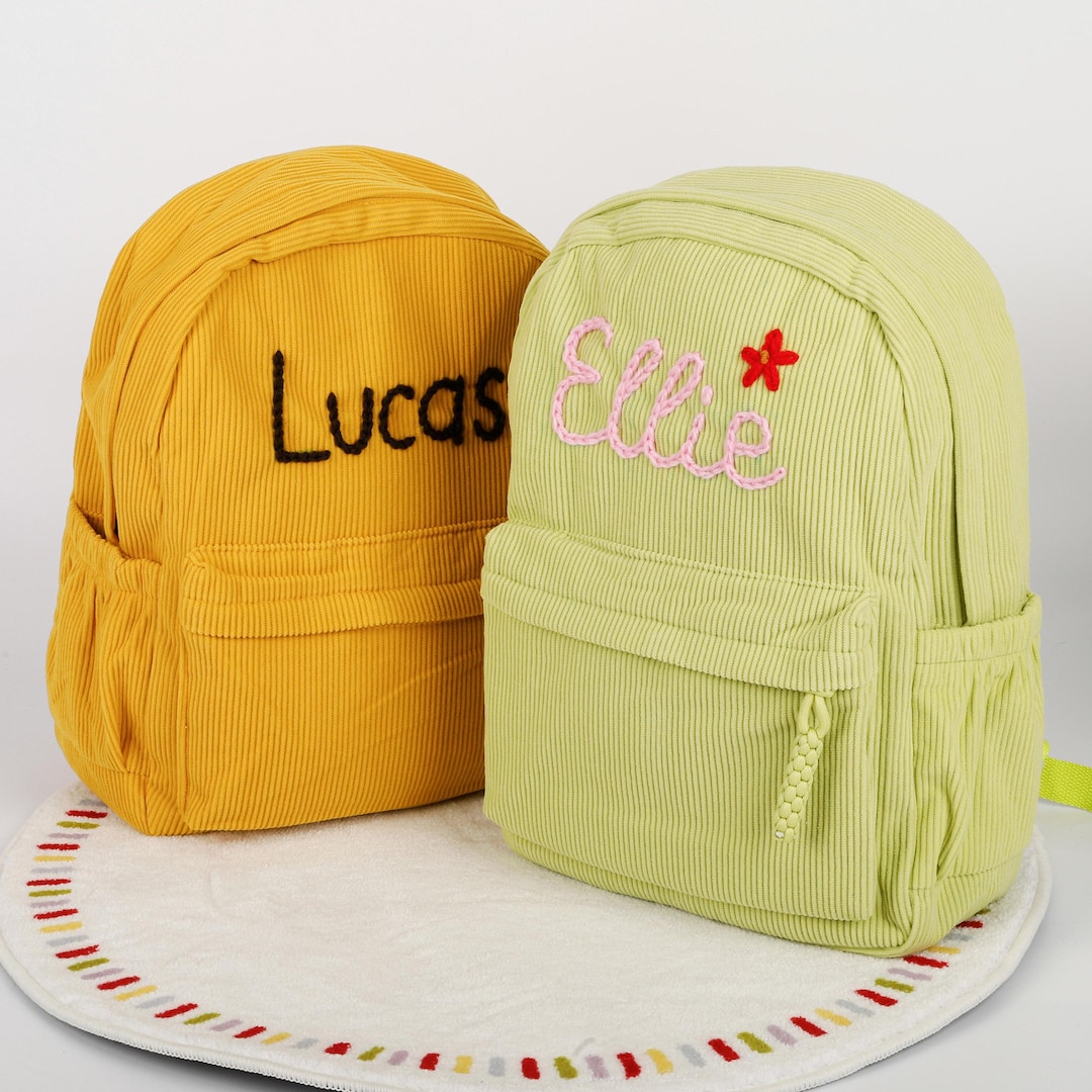 Custom Kids Backpack Embroidered School Backpack With Name Backpack for ...