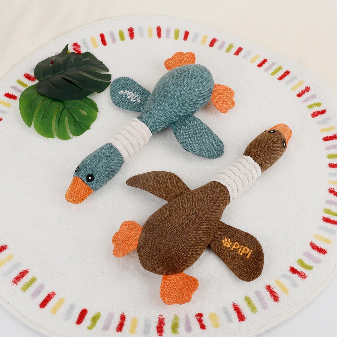 Personalized Dog Toy Embroidered Pet Toy With Name Goose Toy for New ...
