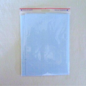 14 Count Aida Cloth/light Blue/4 Packages/12 in X 18 in Piece per ...