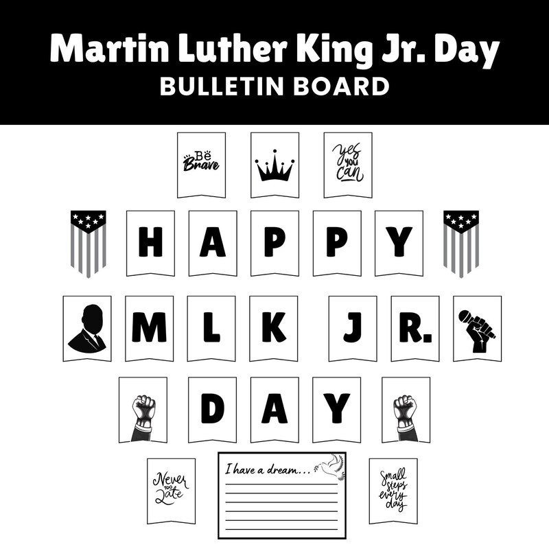 Mlk Sign - Etsy