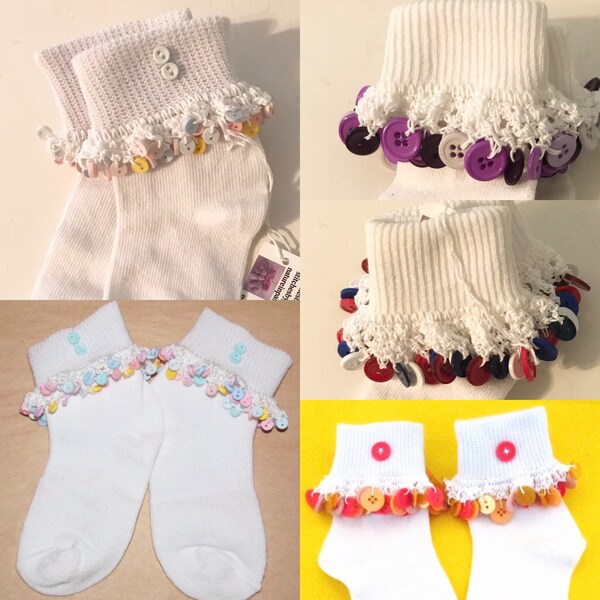 Girls Fancy Socks - Etsy