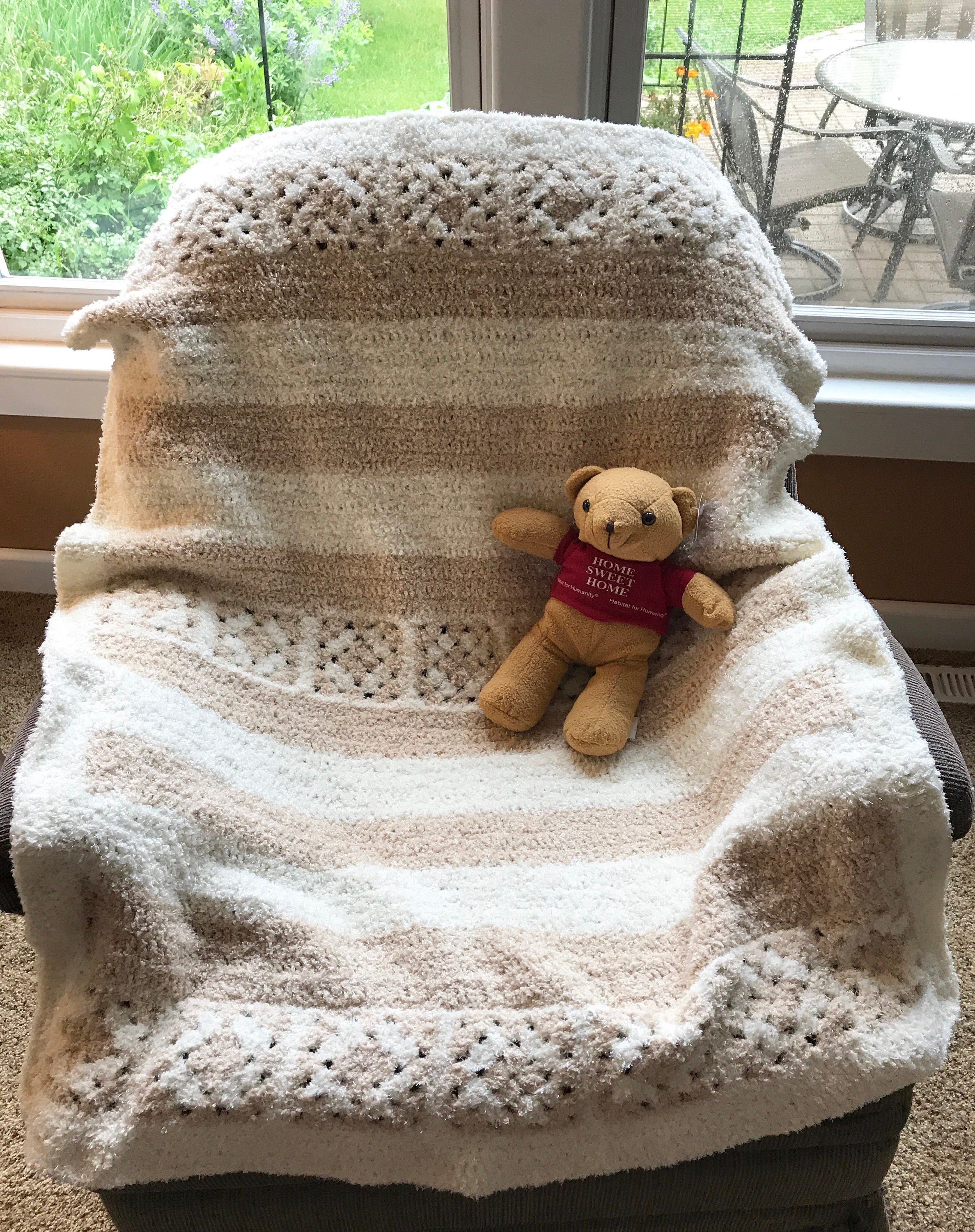 Manta de bebé beige, manta de bebé súper suave, manta de bebé beige y ...