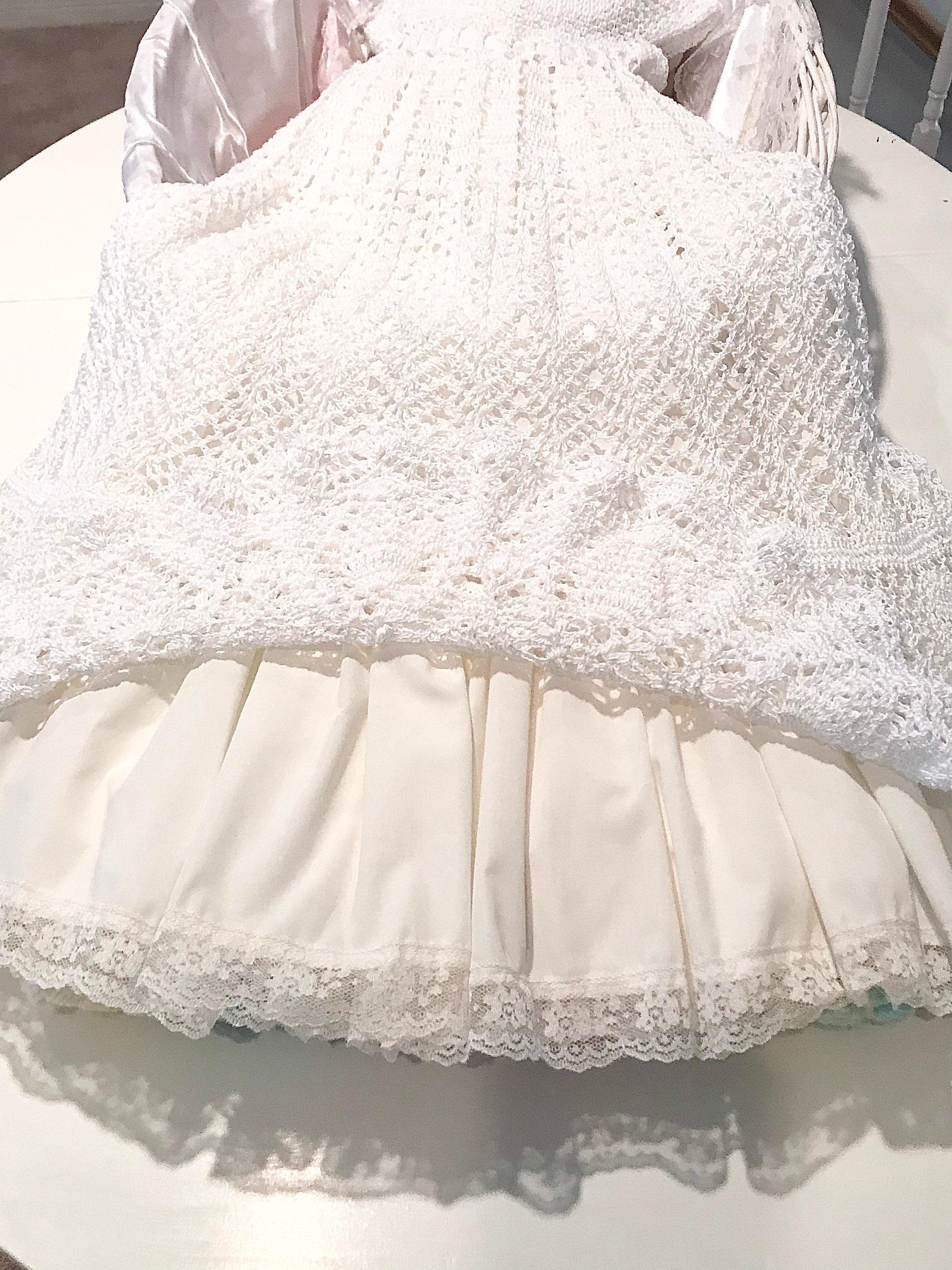 Beautiful Baptismal Gown White Baby Gown Christening Gown - Etsy