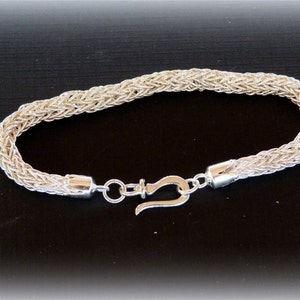 Fine Silver, 2 Way, Double Loop in Loop Bracelet - Etsy
