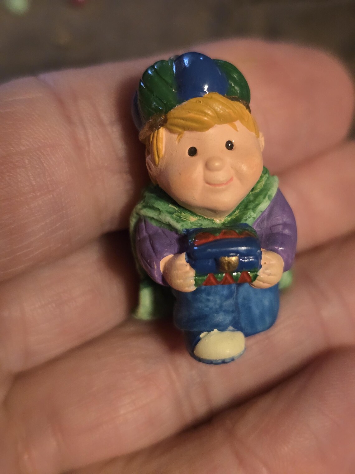 Vintage 1996 Hallmark Merry Miniatures 6 Piece Nativity Lot(mary and ...