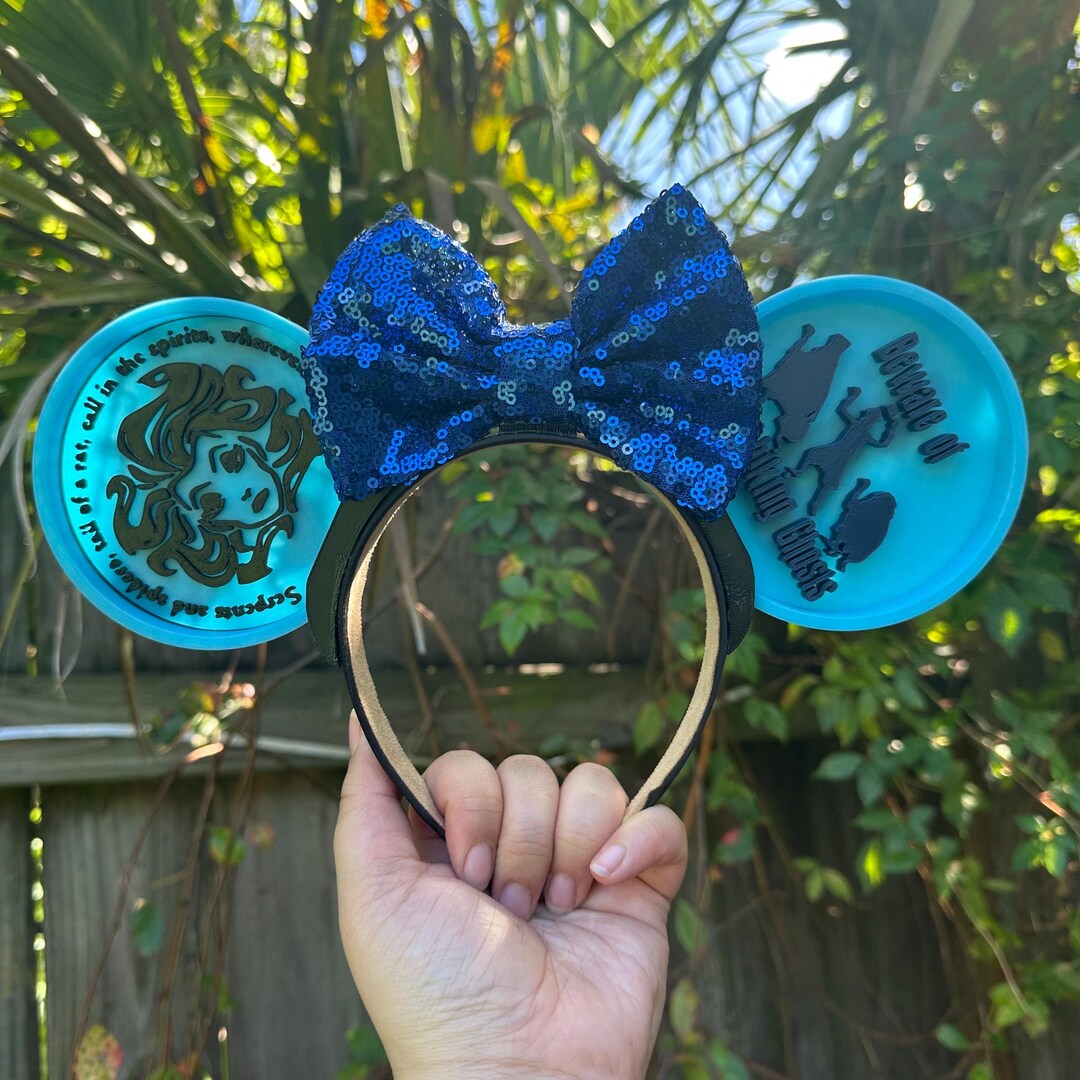 Grim Grinning 3D Printed Park Ears - Etsy
