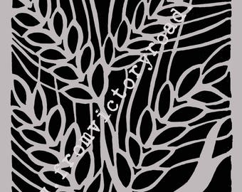 Abstract stencils | Etsy