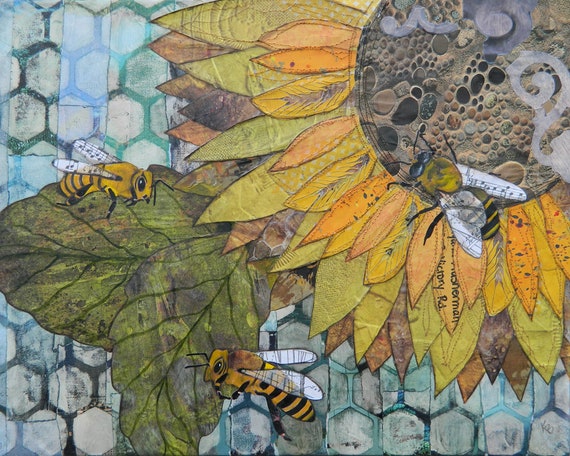The Pollinators 5 X 7 Inch Art Print | Etsy