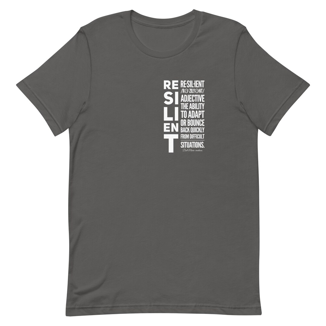 Resilient Men T-shirt - Etsy