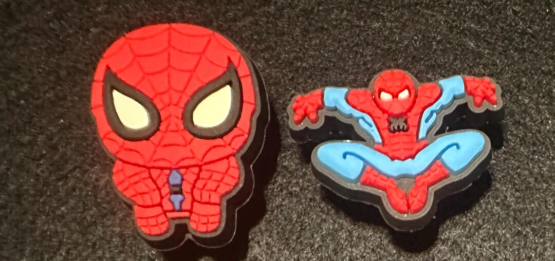 Superhero Cartoon Shoe Charms/bag Charms - Etsy