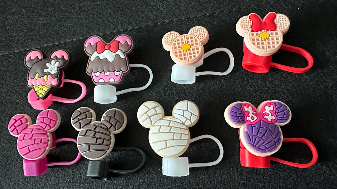 Mouse Straw Toppers/waffles/conchas - Etsy