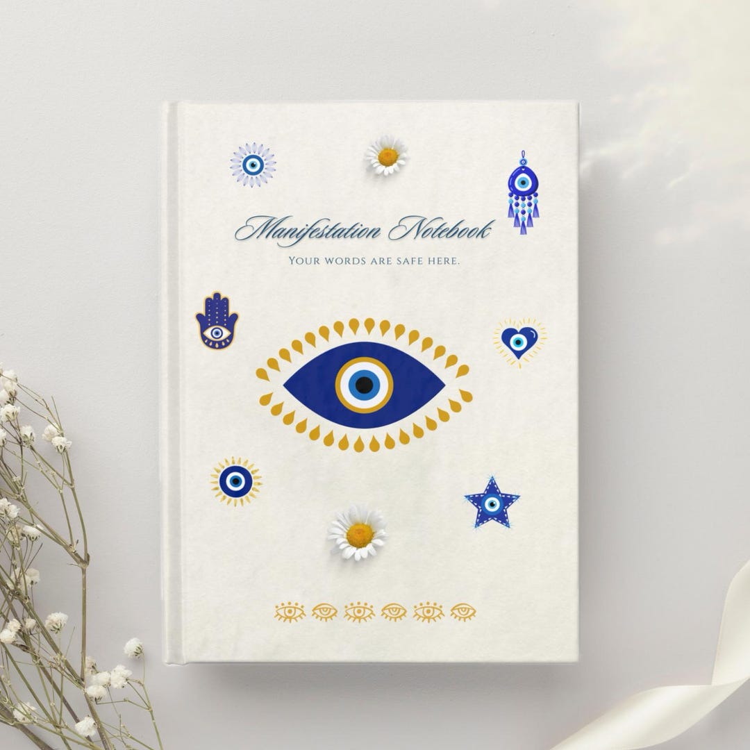 Evil Eye Manifestation Journal: Spiritual Blank Notebook - Etsy
