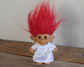 Red hair troll | Etsy