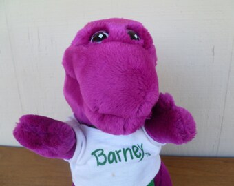 Barney puppet | Etsy