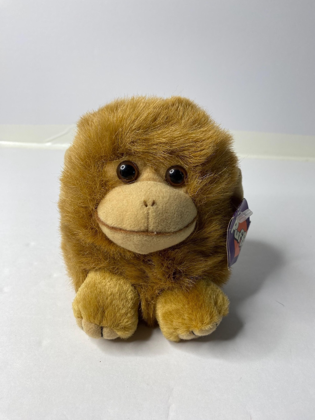 Puffkins Amber the Monkey Plush Monkey W/ Tags 5" Tall 1994 Swibco ...