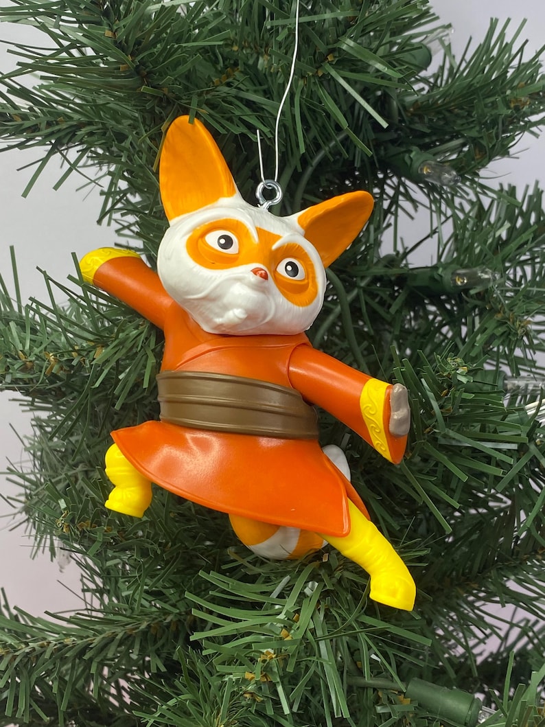 Kung Foo Panda "master Shifu" Christmas Ornament 4" Tall - Etsy