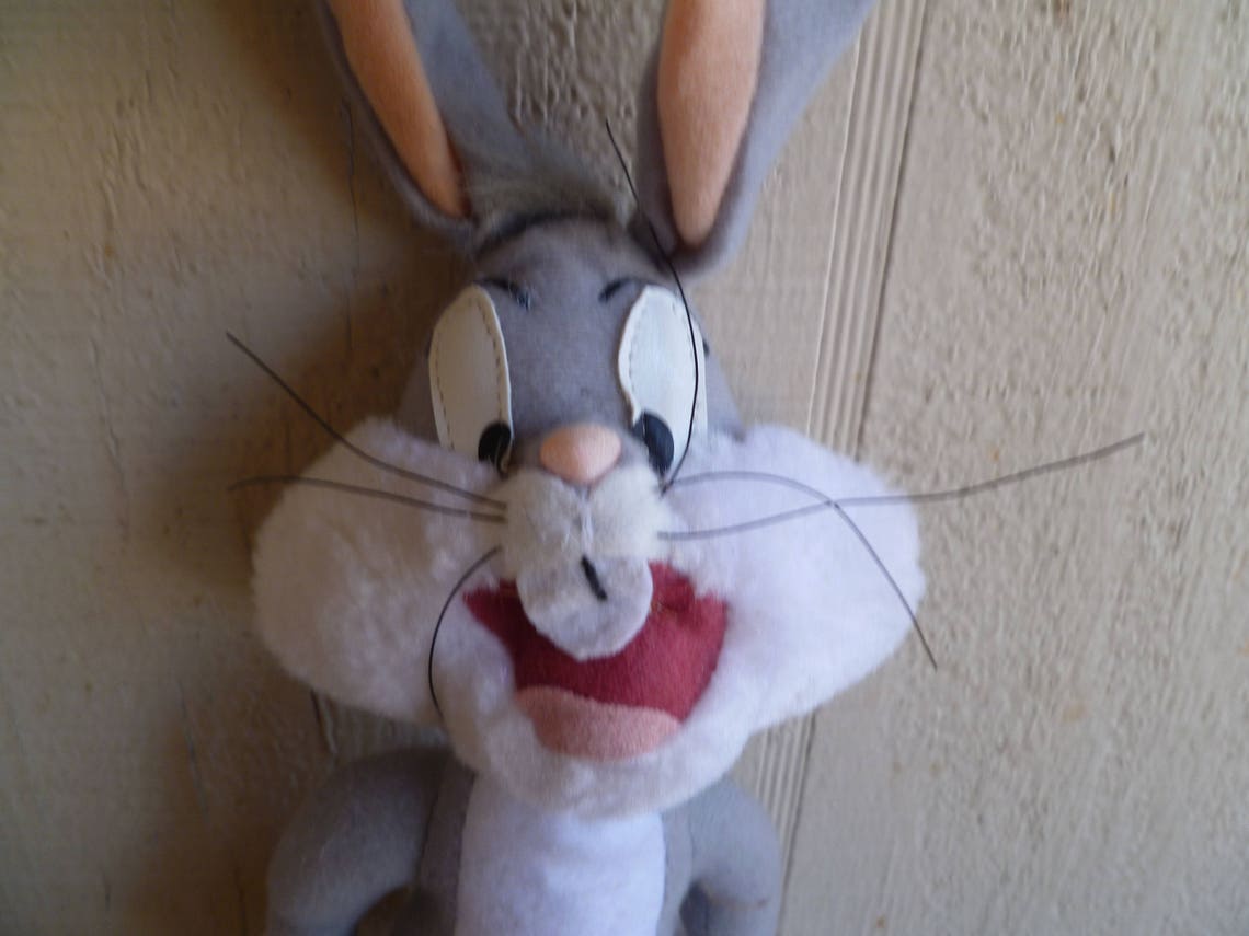 Bugs Bunny Plush Figure Applause Warner Bros - Etsy