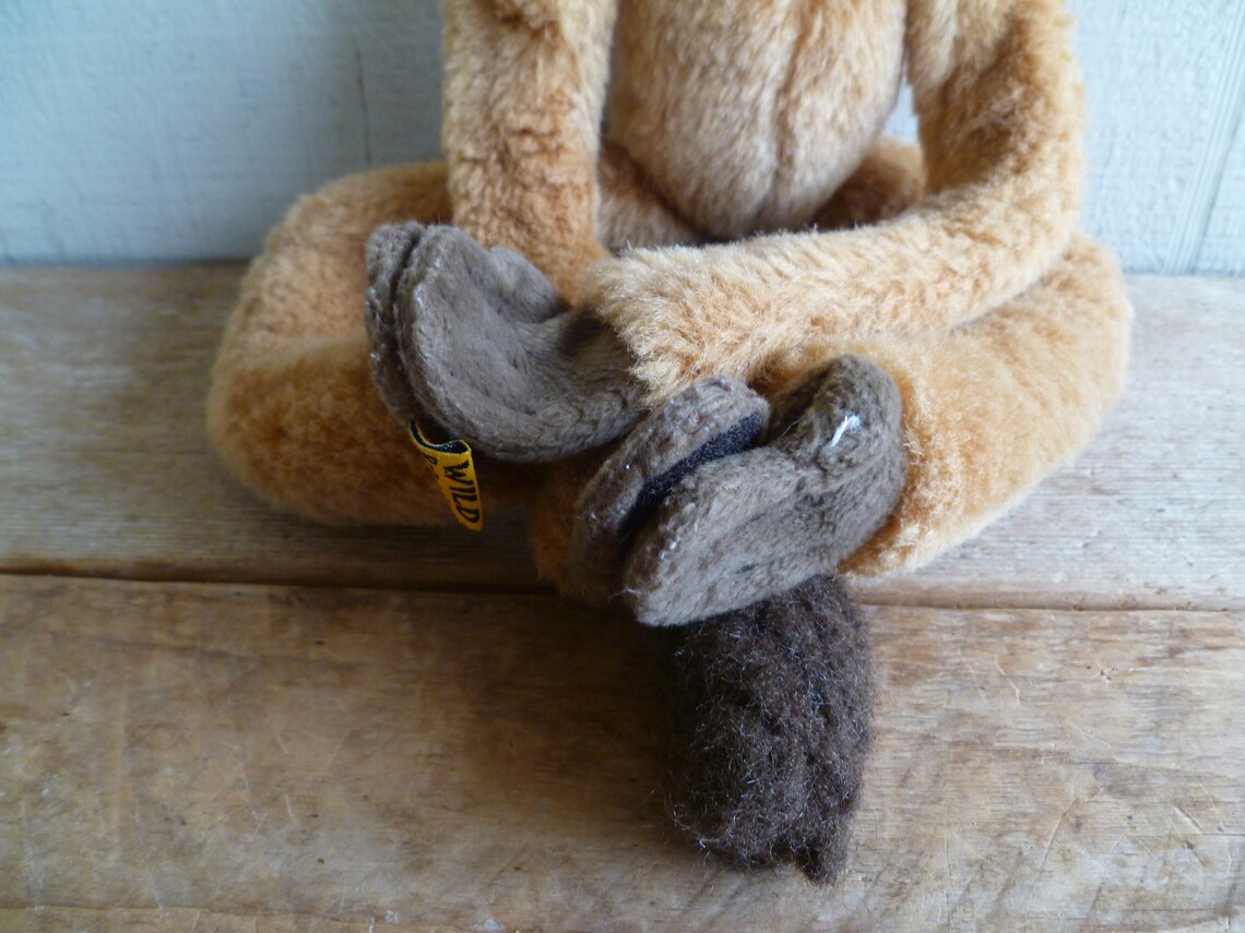 Vintage Wild Republic Plush Lemur Red Ruffed Hanging 1998 | Etsy